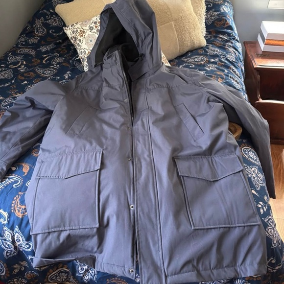Bass | Jackets & Coats | Bass Mens Gray Hooded Performance Jacket ...